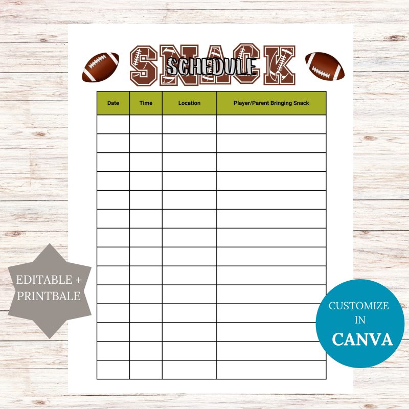 Snack Sign Up Sheet Template Halloween Potluck Sign Up Sheets (Free