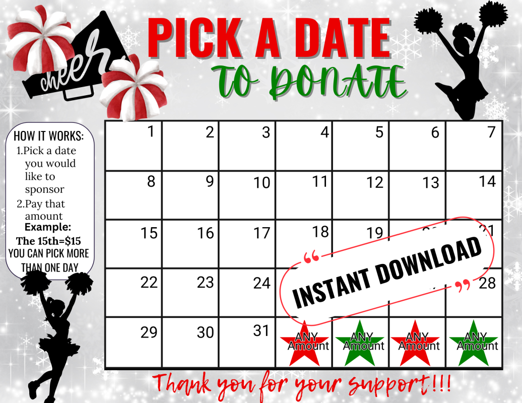 Cheerleading Fundraiser